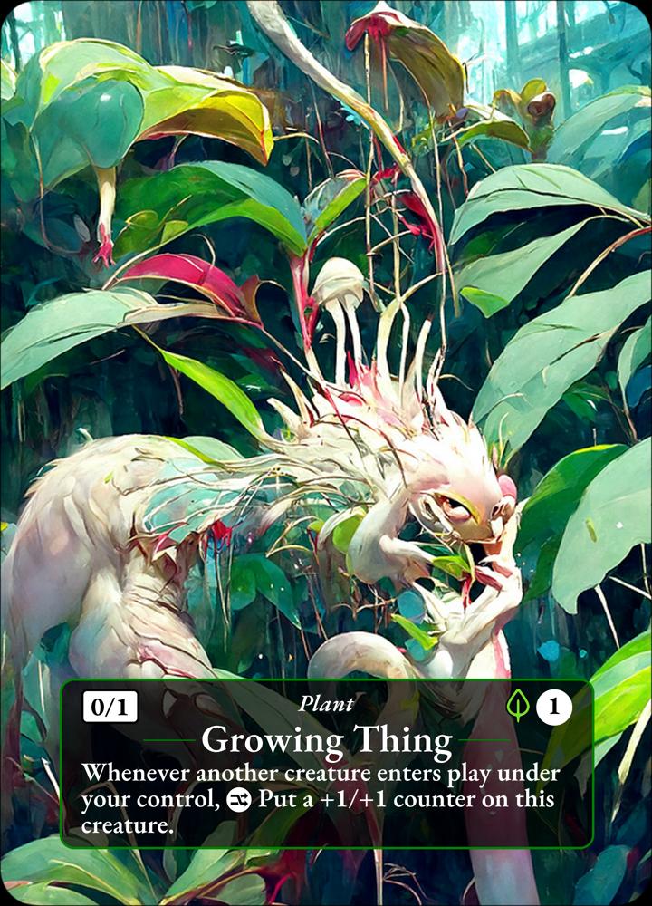 Growing-Thing – CG
