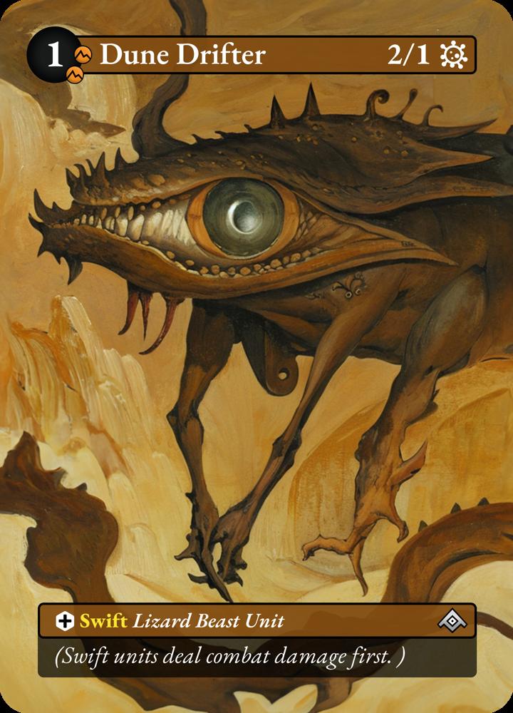 Dune-Drifter – CG
